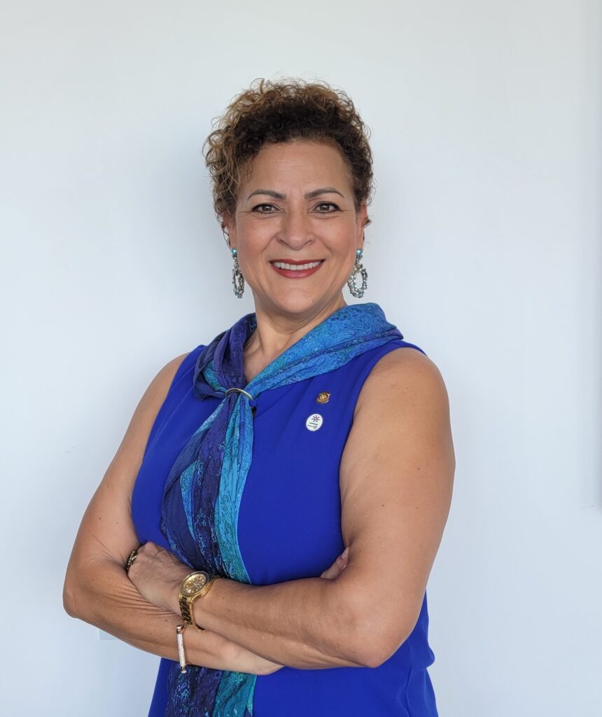 PDG Carolina Corzo - Rotary Conference Belize